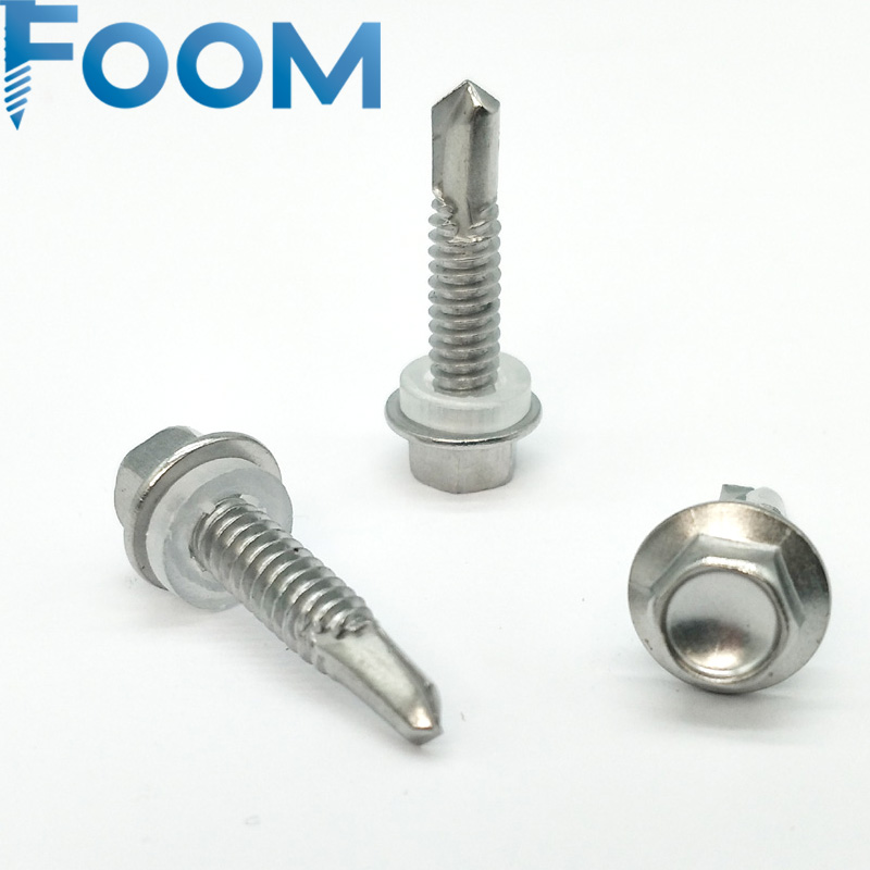 304 Stainless Hex Self tapping Screw M5.5*120mm - FOOM GROUP HOLDING ...