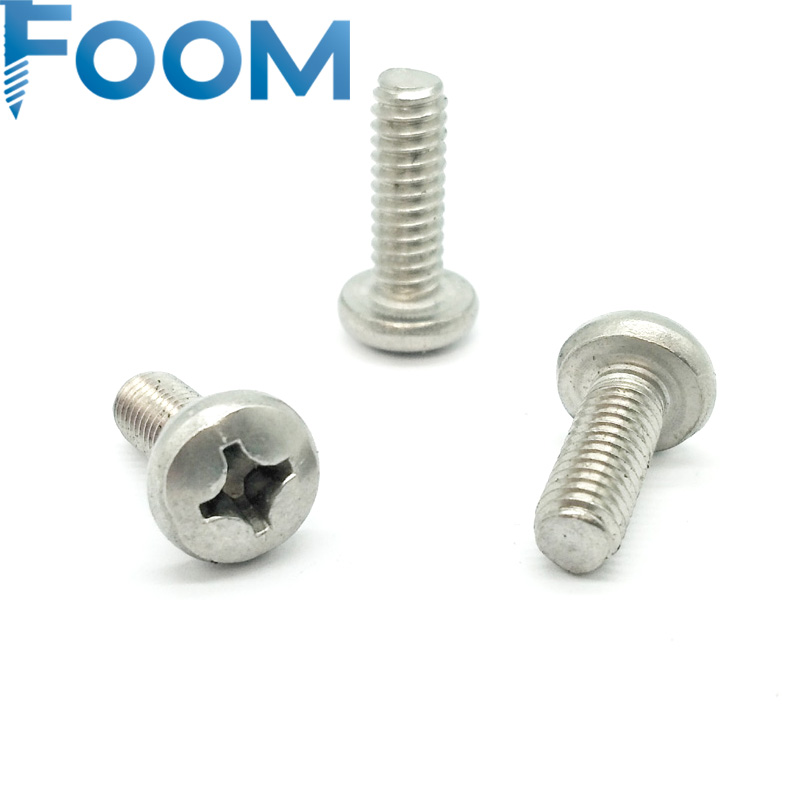 304 Stainless steel Pan head Machine Screw - FOOM GROUP HOLDING LIMITED